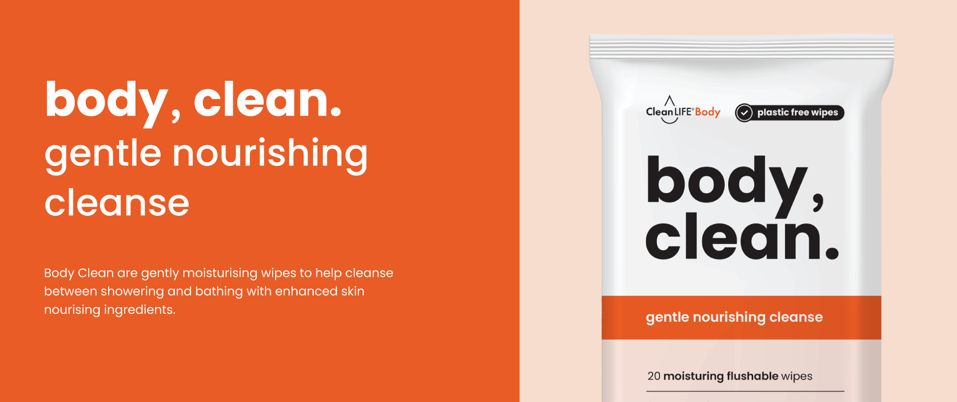 toosh, clean. | gentle on bum flushable wipes – CleanLIFE®