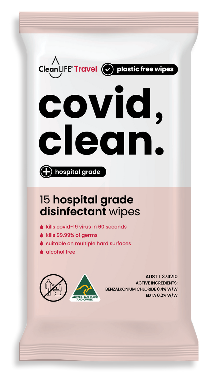 CleanLIFE®: Australian Made Plastic Free Wet Wipes
